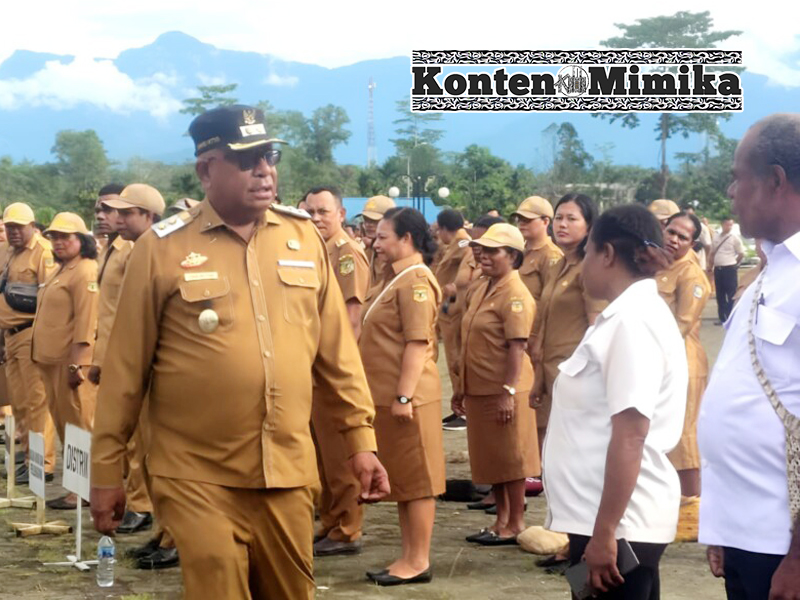 Johannes Rettob Ditunjuk Plt. Bupati Mimika, Ini Pesan Gubernur Ribka ...